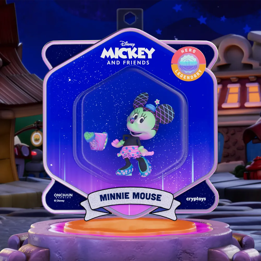Neon Minnie Mouse #54088 - Digitoys Blister Packs | OpenSea