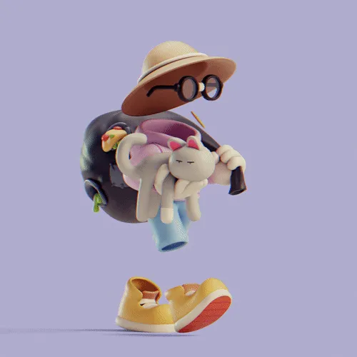 Invisible Friends 3D #226 - メルカリNFT