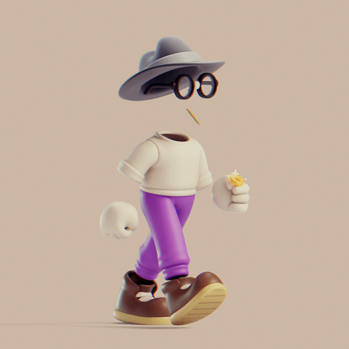 Invisible Friends 3D #41 - メルカリNFT