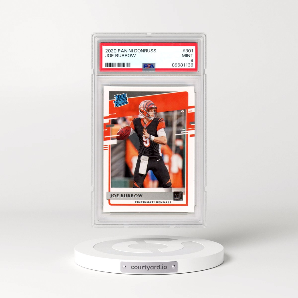 2020 Panini Donruss #301 Joe Burrow (PSA 9 MINT) - メルカリNFT