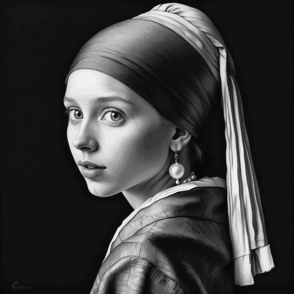 Famous Paintings Redrawn - Collection | OpenSea